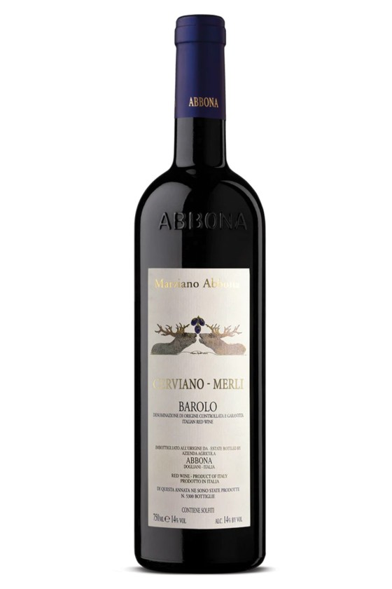 Barolo docg Cerviano-Merli Marziano Abbona 2019